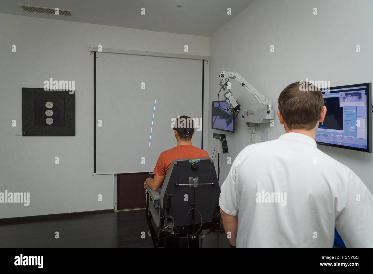 Ent test equilibrium hi-res stock photography and images - Alamy