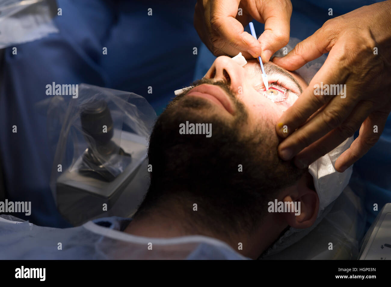 EYE LASER SURGERY Stock Photo - Alamy