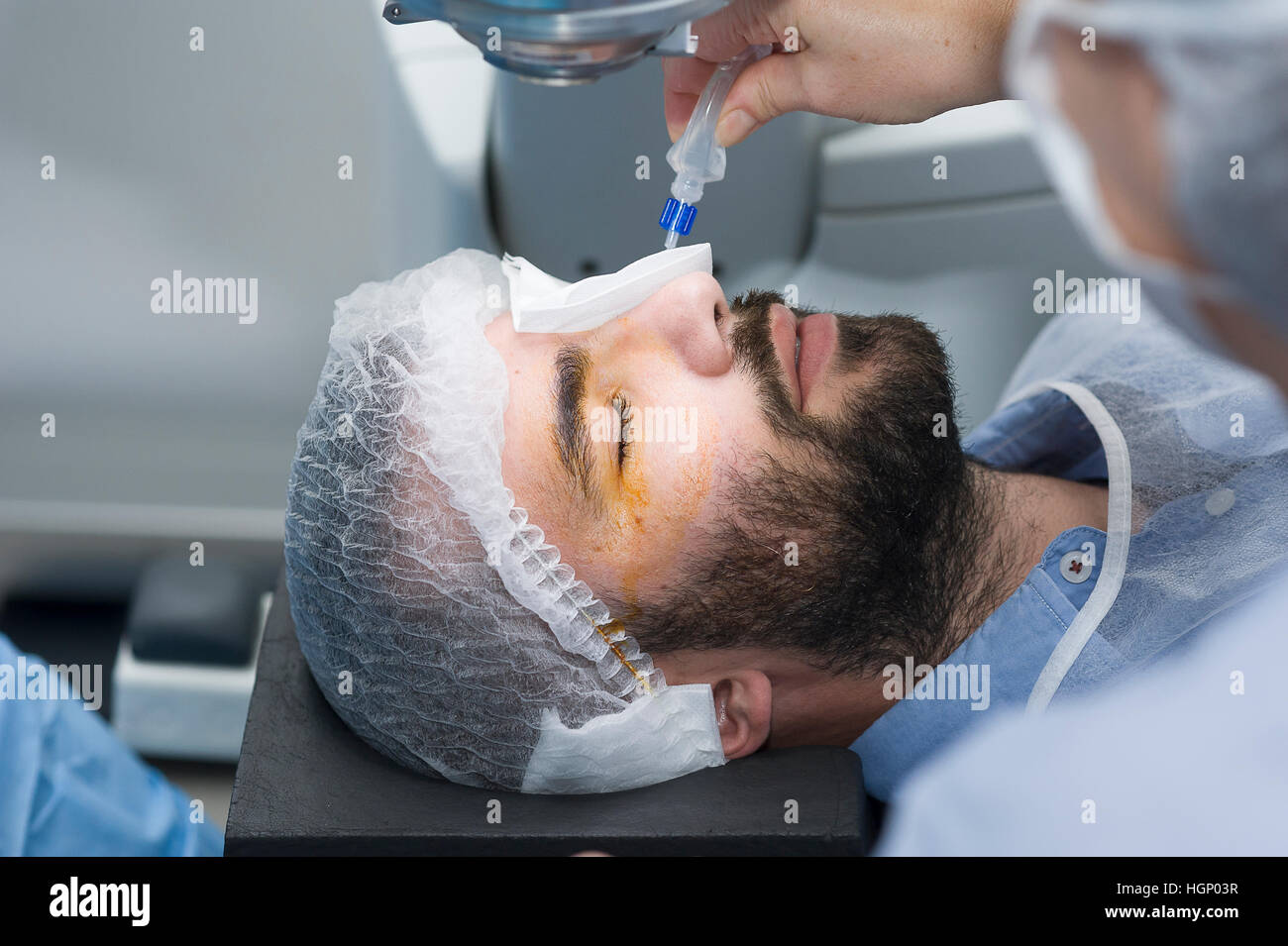 EYE LASER SURGERY Stock Photo - Alamy