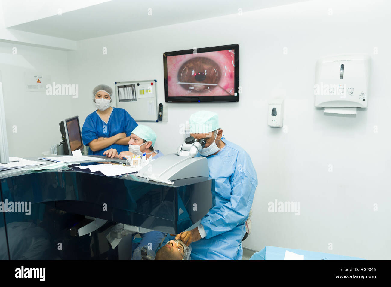 EYE LASER SURGERY Stock Photo - Alamy