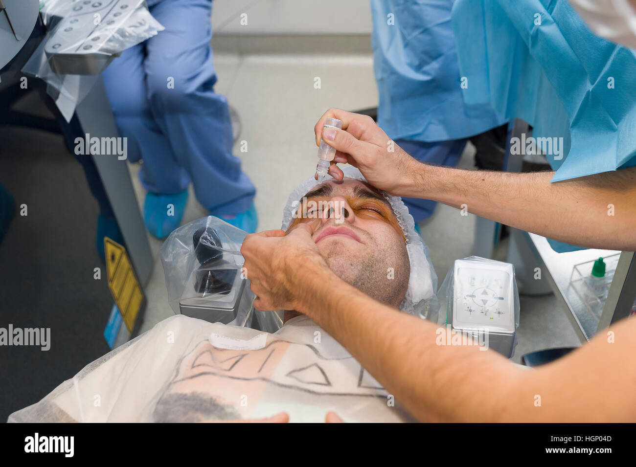EYE LASER SURGERY Stock Photo - Alamy