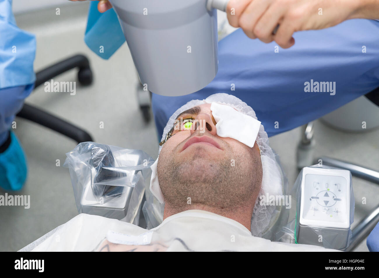 EYE LASER SURGERY Stock Photo - Alamy