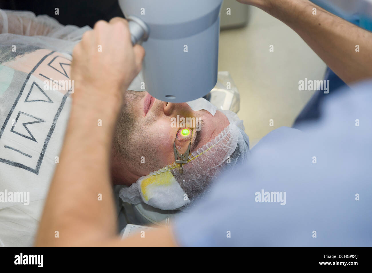 EYE LASER SURGERY Stock Photo - Alamy