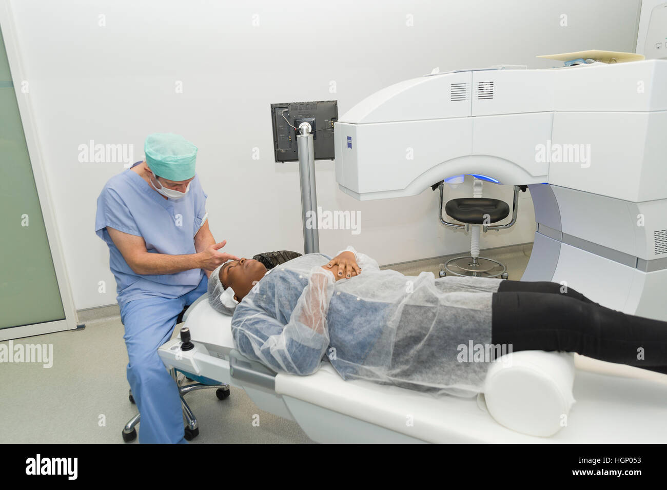 EYE LASER SURGERY Stock Photo - Alamy