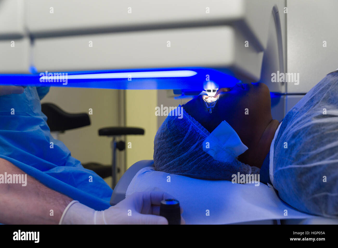 EYE LASER SURGERY Stock Photo - Alamy