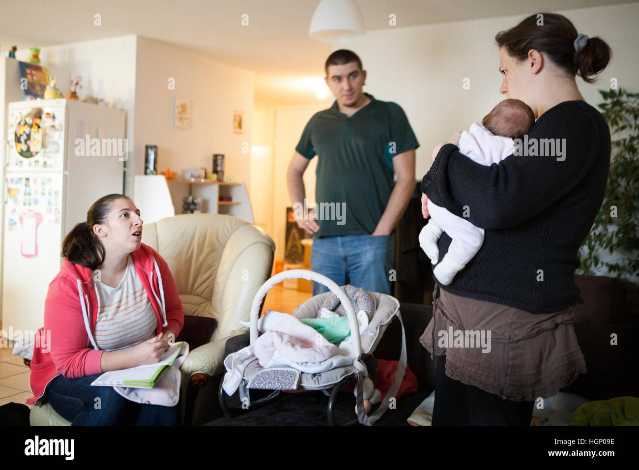 Midwife man hi-res stock photography and images - Alamy