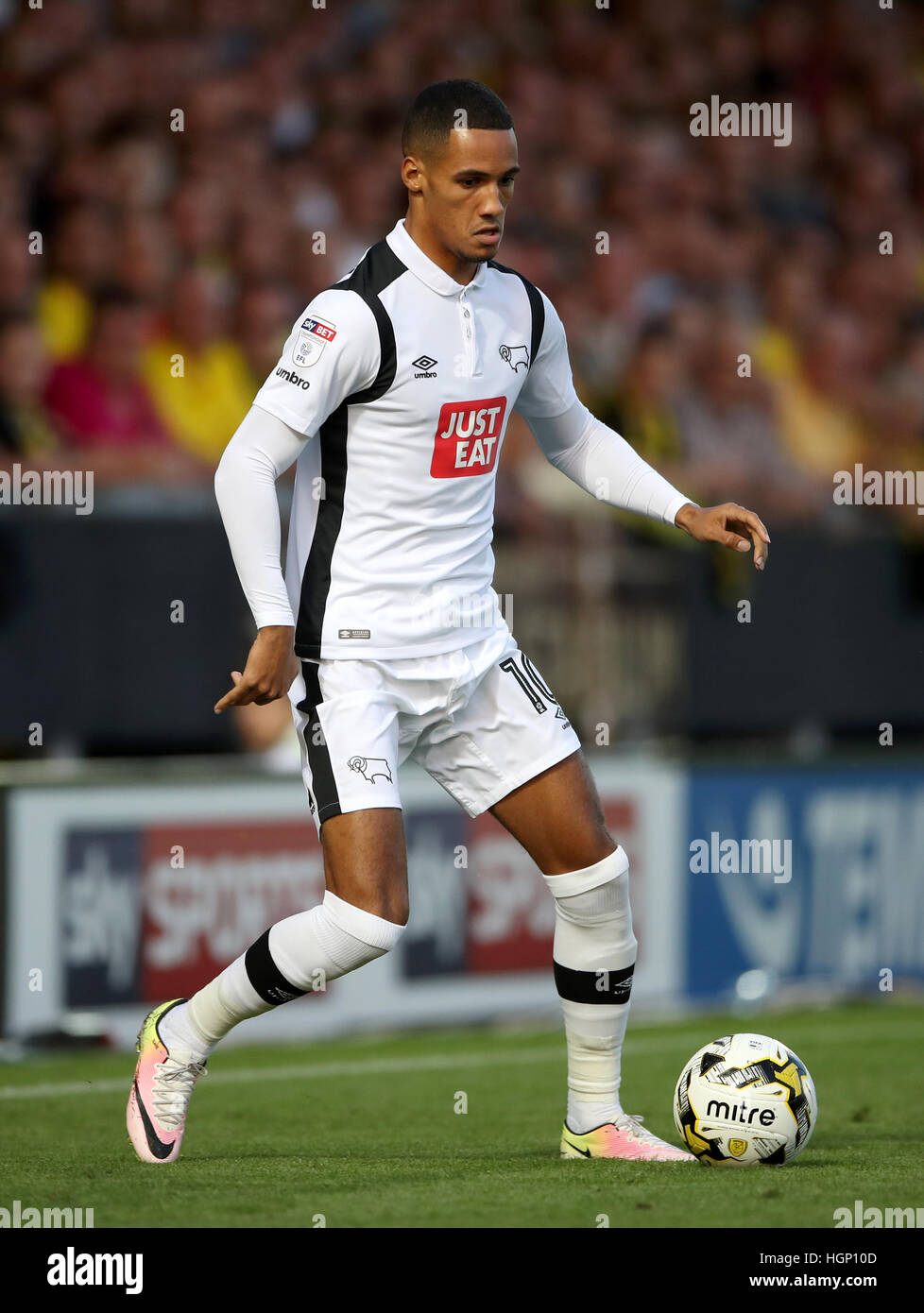 Thomas Ince, Derby County Stock Photo - Alamy