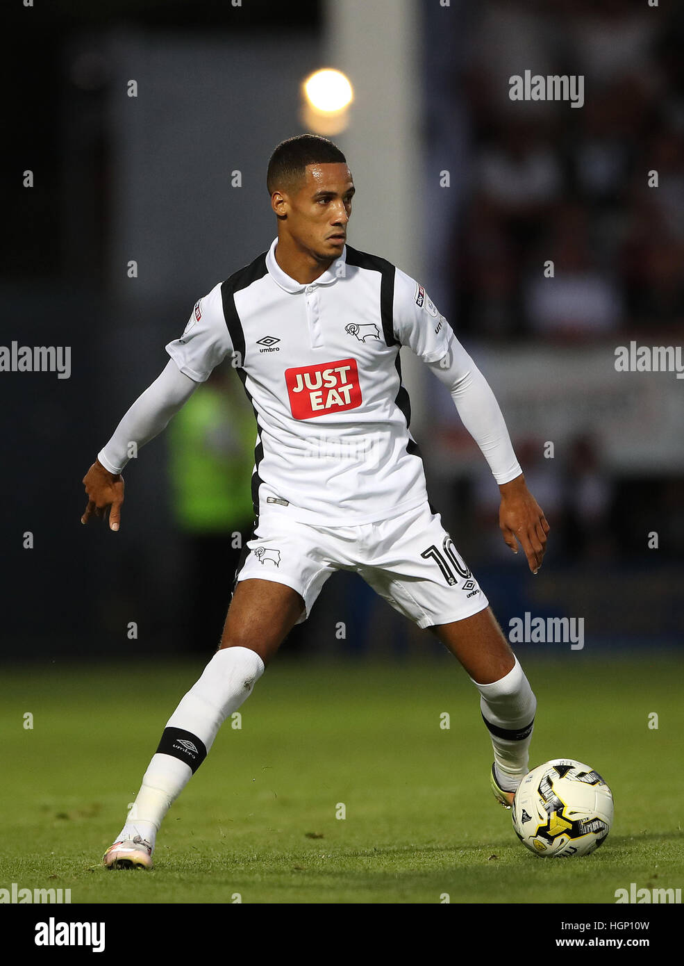 Thomas Ince, Derby County Stock Photo - Alamy