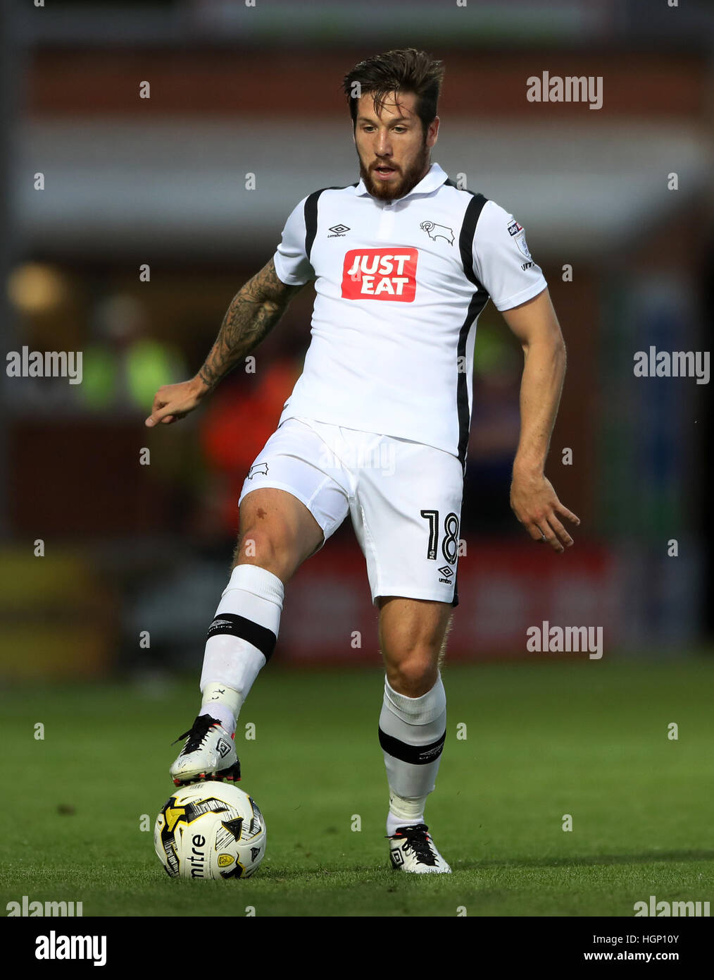 Jacob Butterfield, Derby County Stock Photo - Alamy