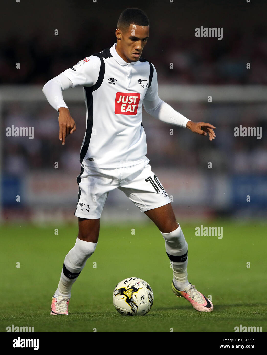 Thomas Ince, Derby County Stock Photo - Alamy