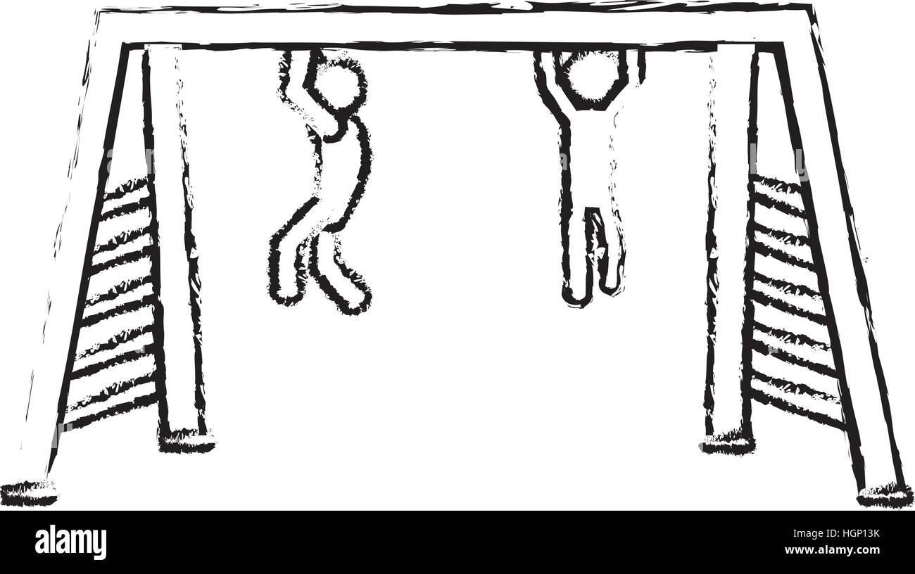 Monkey Bars Clip Art