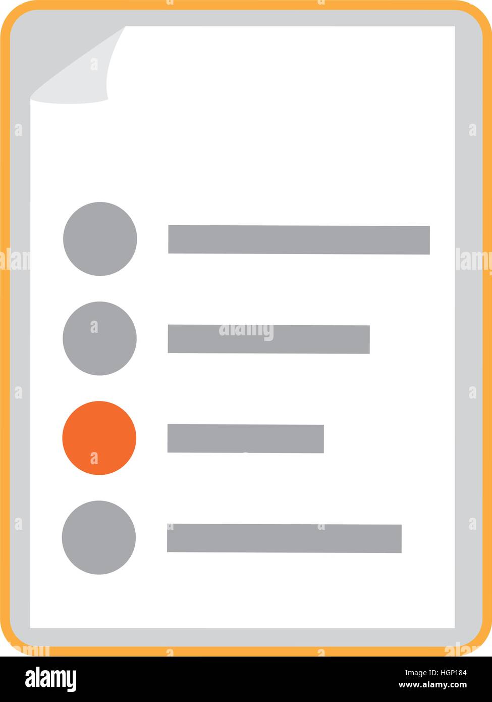 Bullet form Stock Vector Images - Alamy