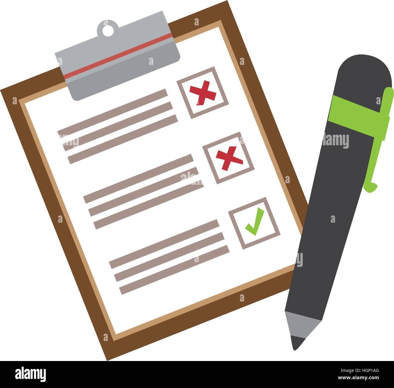 checklist with square cases icon image vector illustration design Stock ...