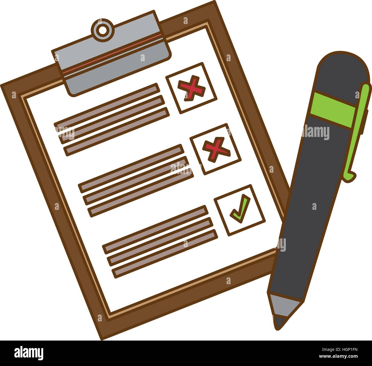blank checklist on clipboard icon image vector illustration design ...