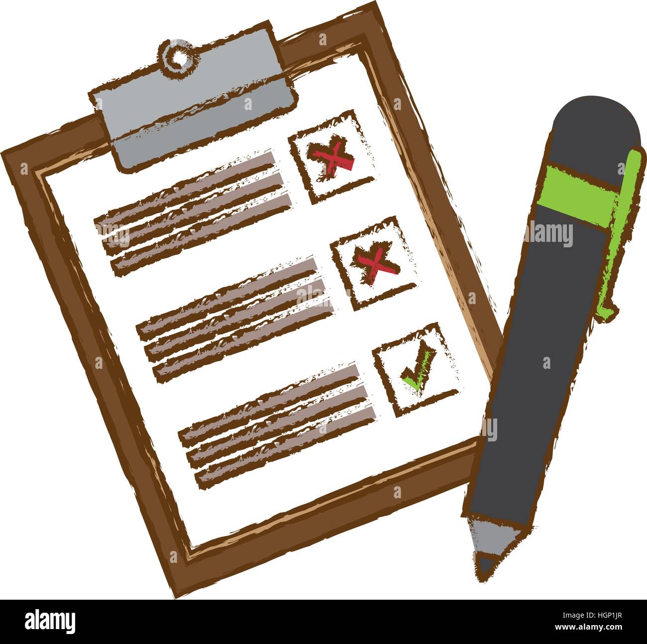 blank checklist on clipboard icon image vector illustration design ...