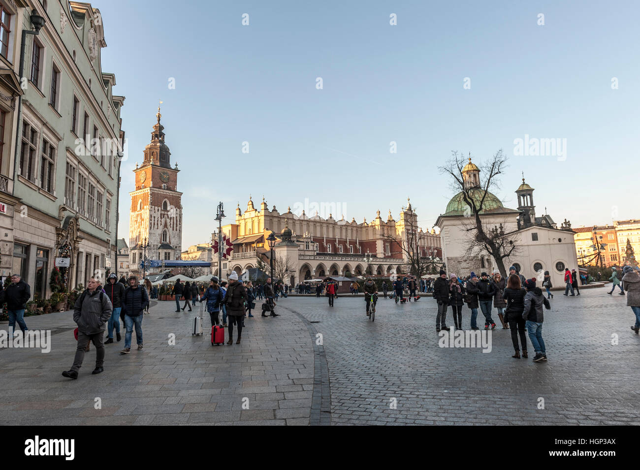 Krakow Main Square Stock Photo - Alamy
