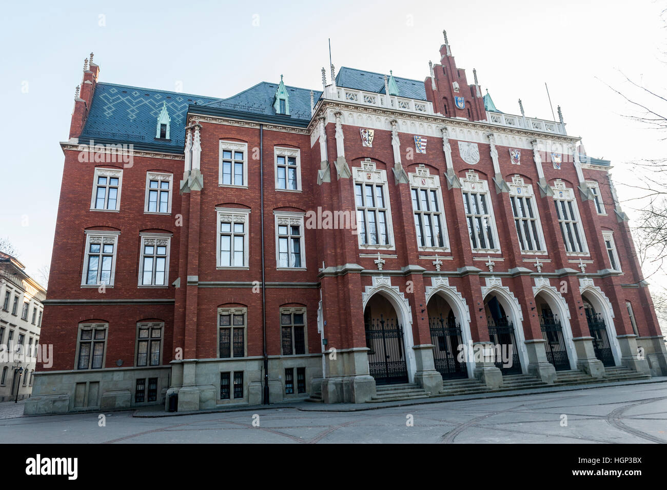 Collegium novum jagiellonian university hi-res stock photography and ...