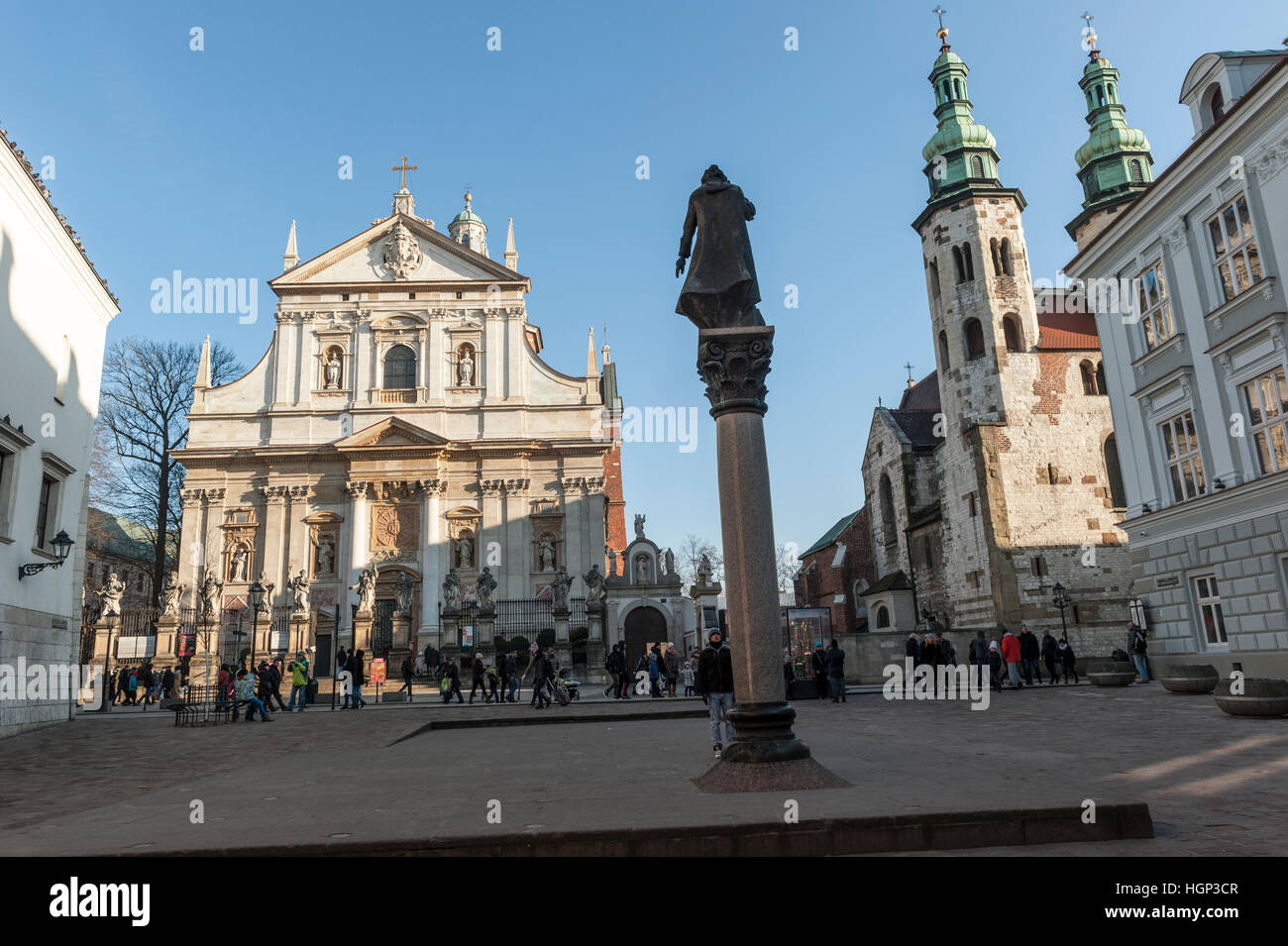 Krakow st andrew church hi-res stock photography and images - Alamy
