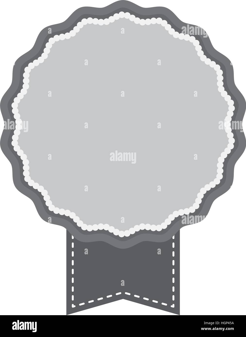 blank emblem icon image vector illustration design Stock Vector Image ...