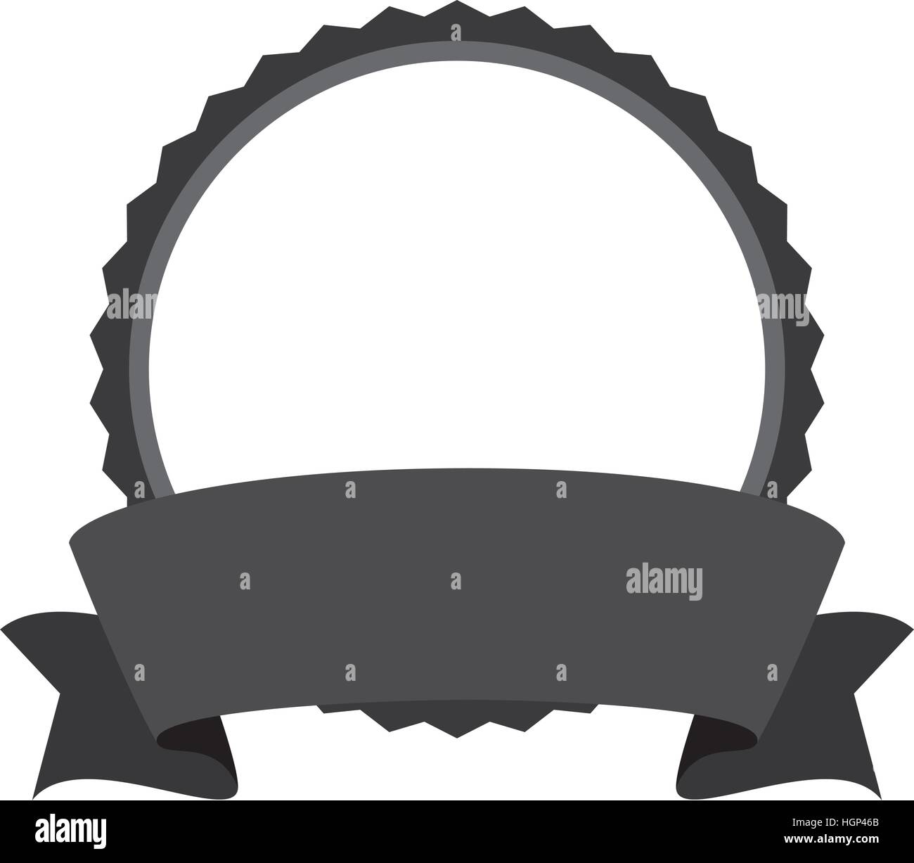 blank emblem icon image vector illustration design Stock Vector Image ...