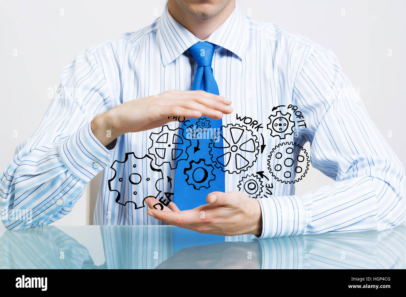 Concept of teamwork and cooperation Stock Photo - Alamy