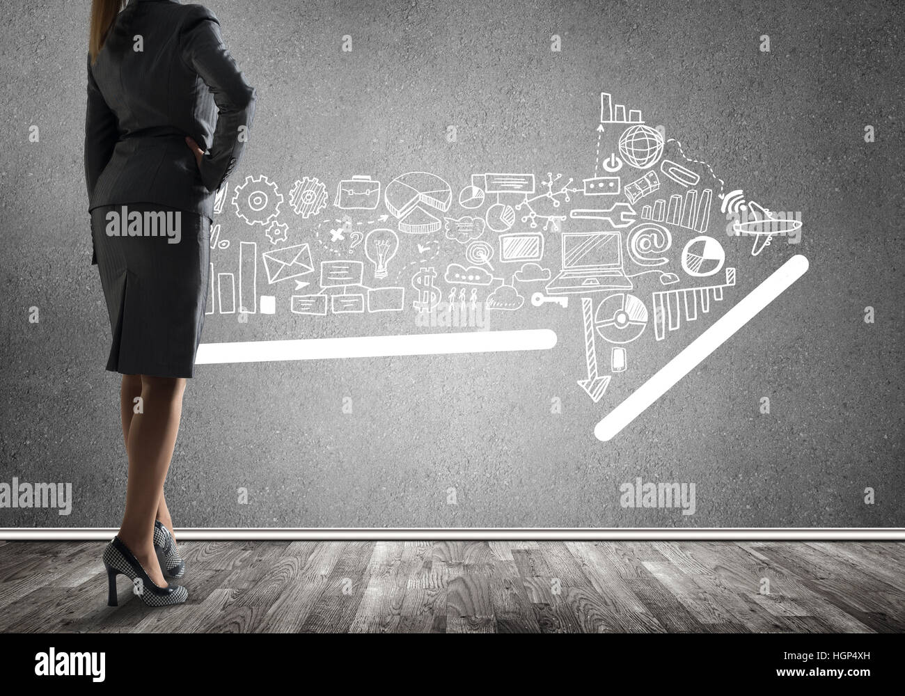 Business growth and progress concept Stock Photo - Alamy