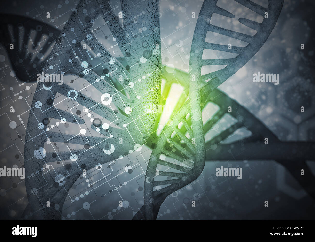 DNA molecules background, 3D rendering Stock Photo - Alamy