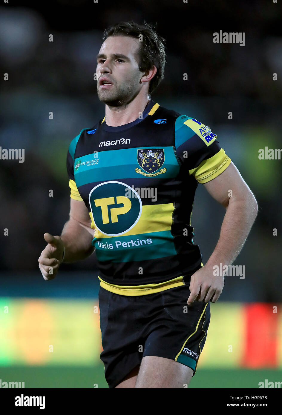 Northampton saints nic groom hi-res stock photography and images - Alamy