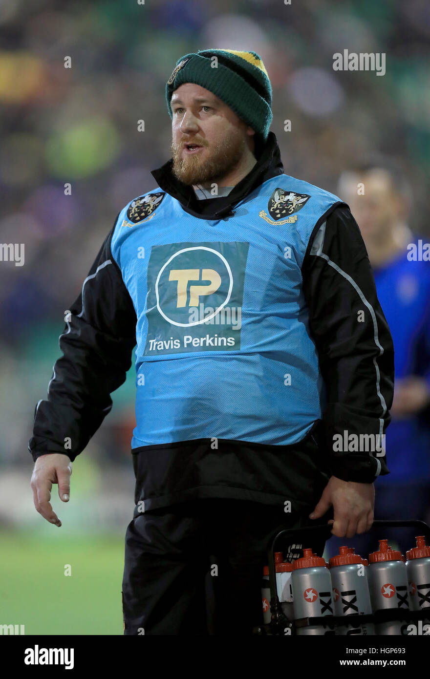 Northampton Saints' academy coach Paul Diggin Stock Photo - Alamy