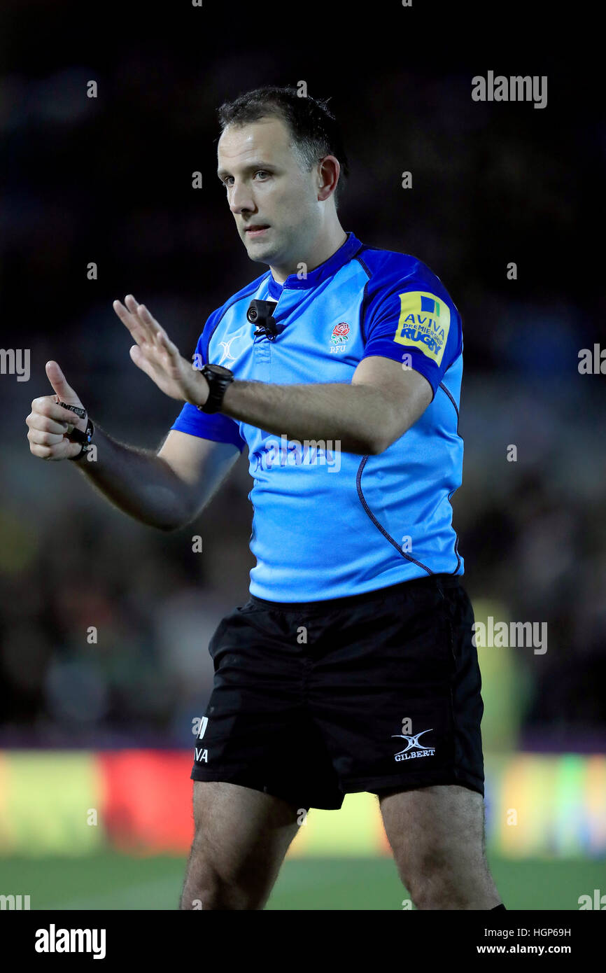 Referee Greg Garner Stock Photo - Alamy