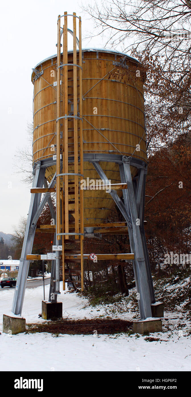 Road salt silo Stock Photo - Alamy