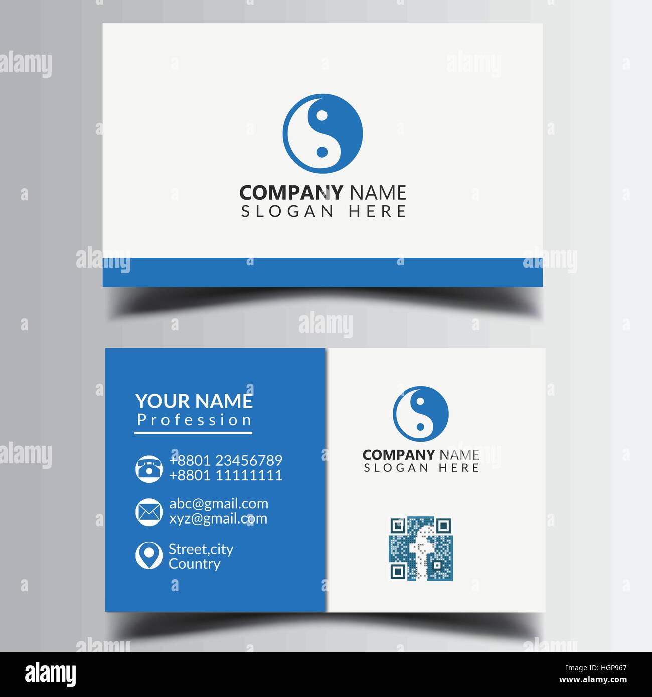 Blank card design Stock Vector Images - Alamy