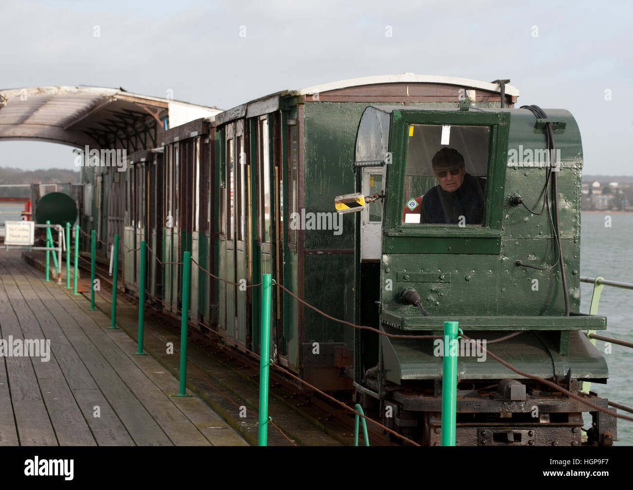 Hythe Pier, Southampton Water, Hythe, Hampshire, England, UK Stock ...