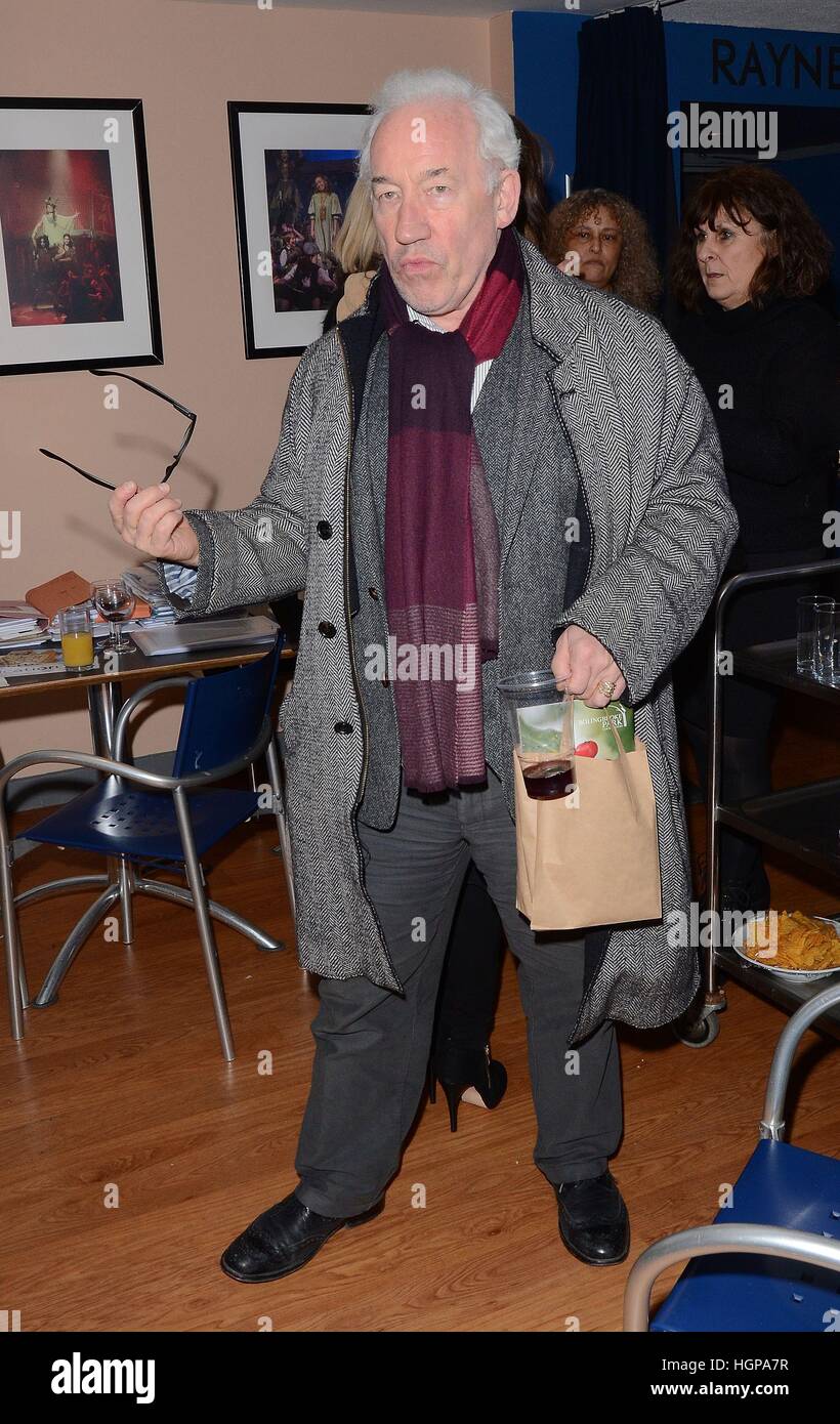 London UK Simon Callow at a Special VIP Performance Peter Pan at The ...