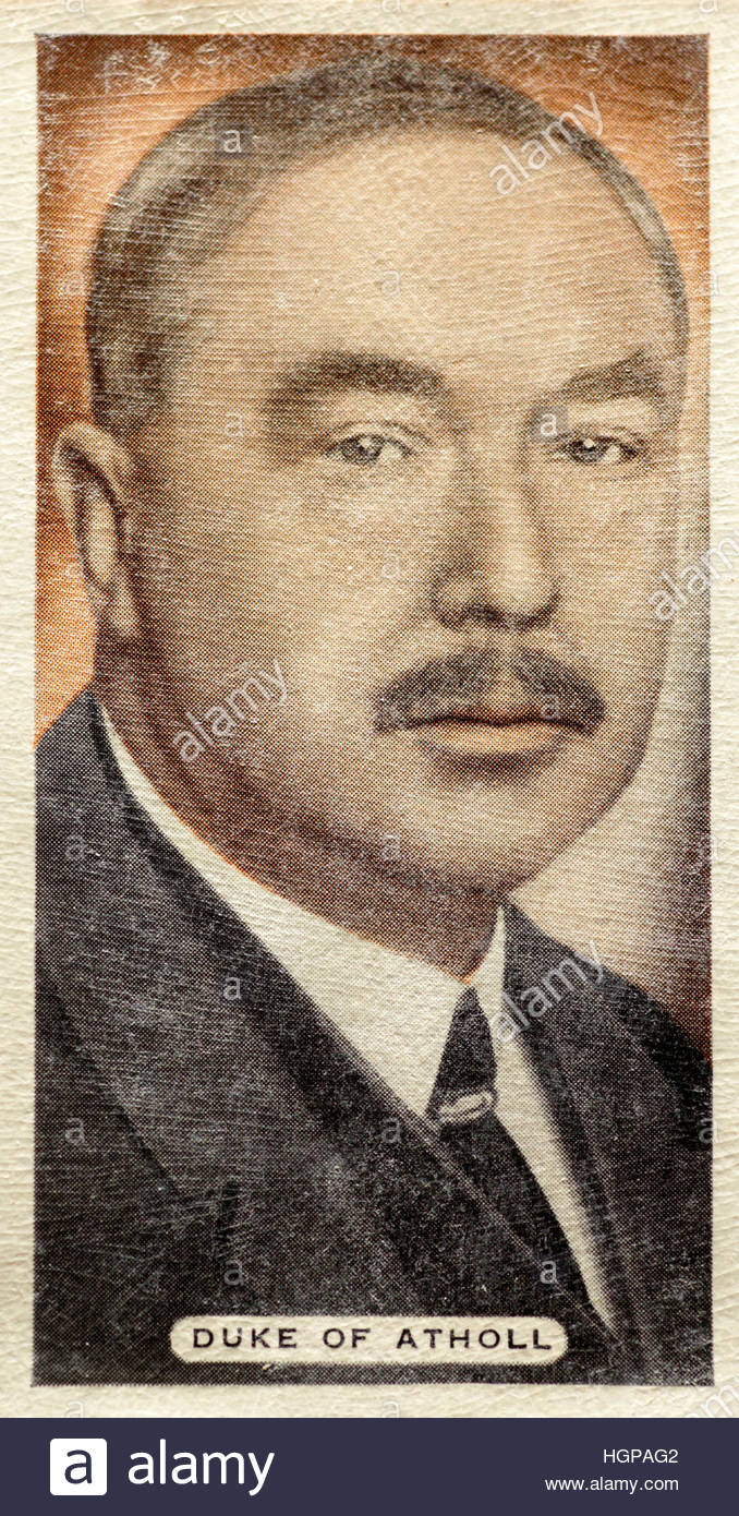 Brigadier General John George Stewart-Murray, 8th Duke of Atholl Stock ...