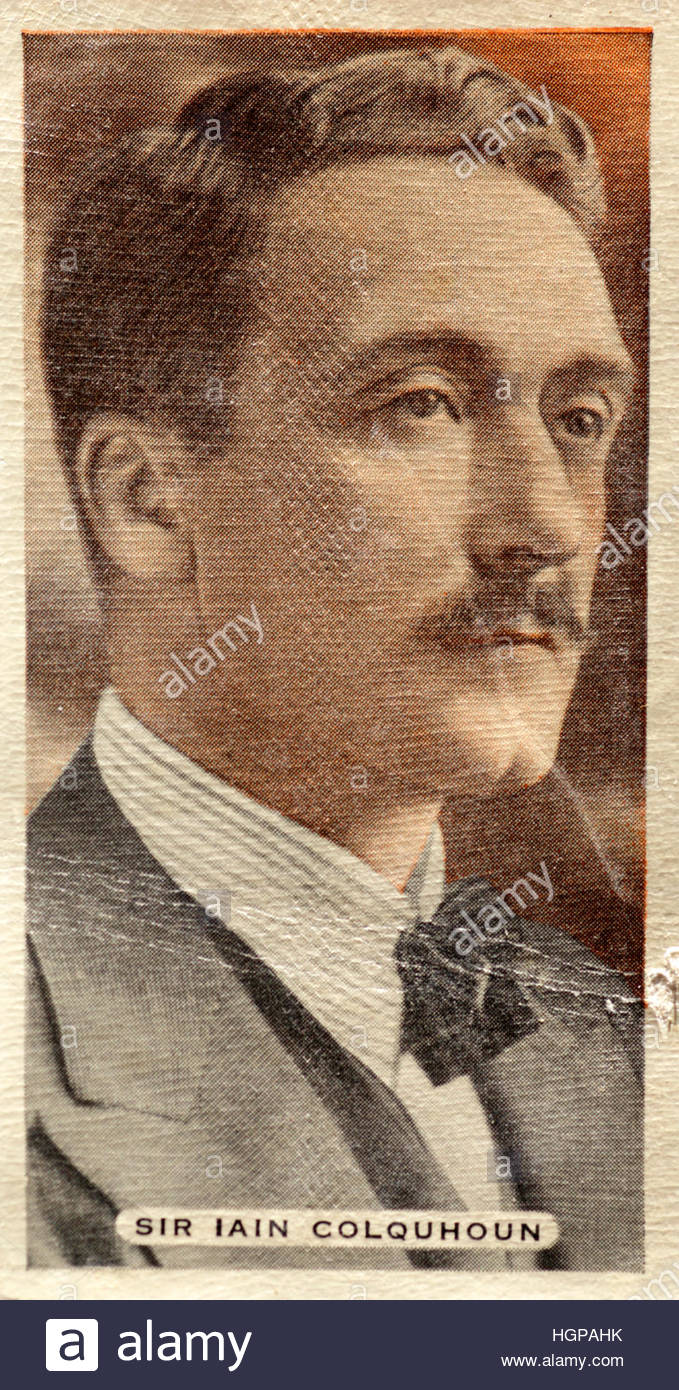 Sir Iain Colquhoun, Scottish baronet Stock Photo - Alamy