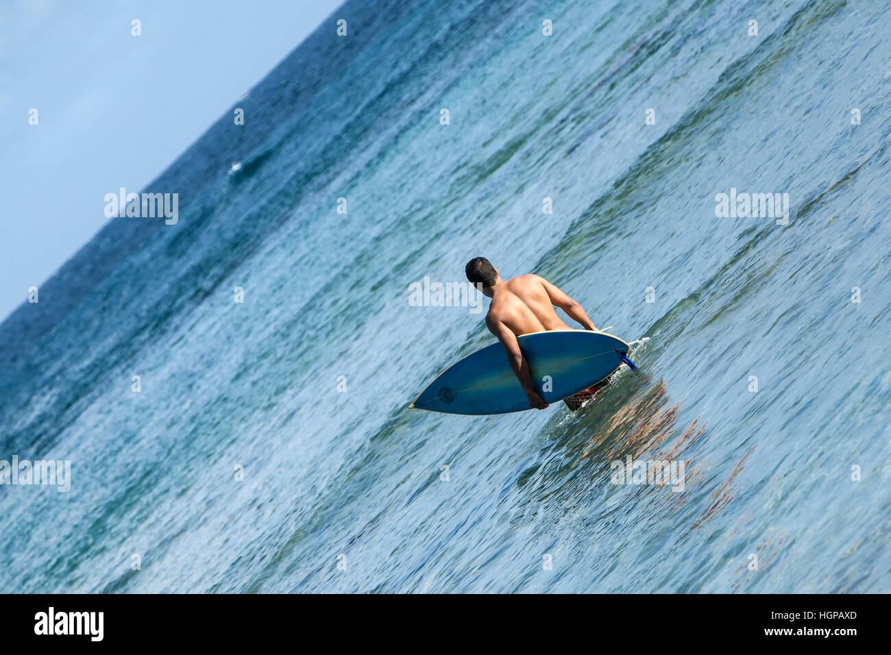 Surfer, Isabela, Puerto Rico Stock Photo - Alamy