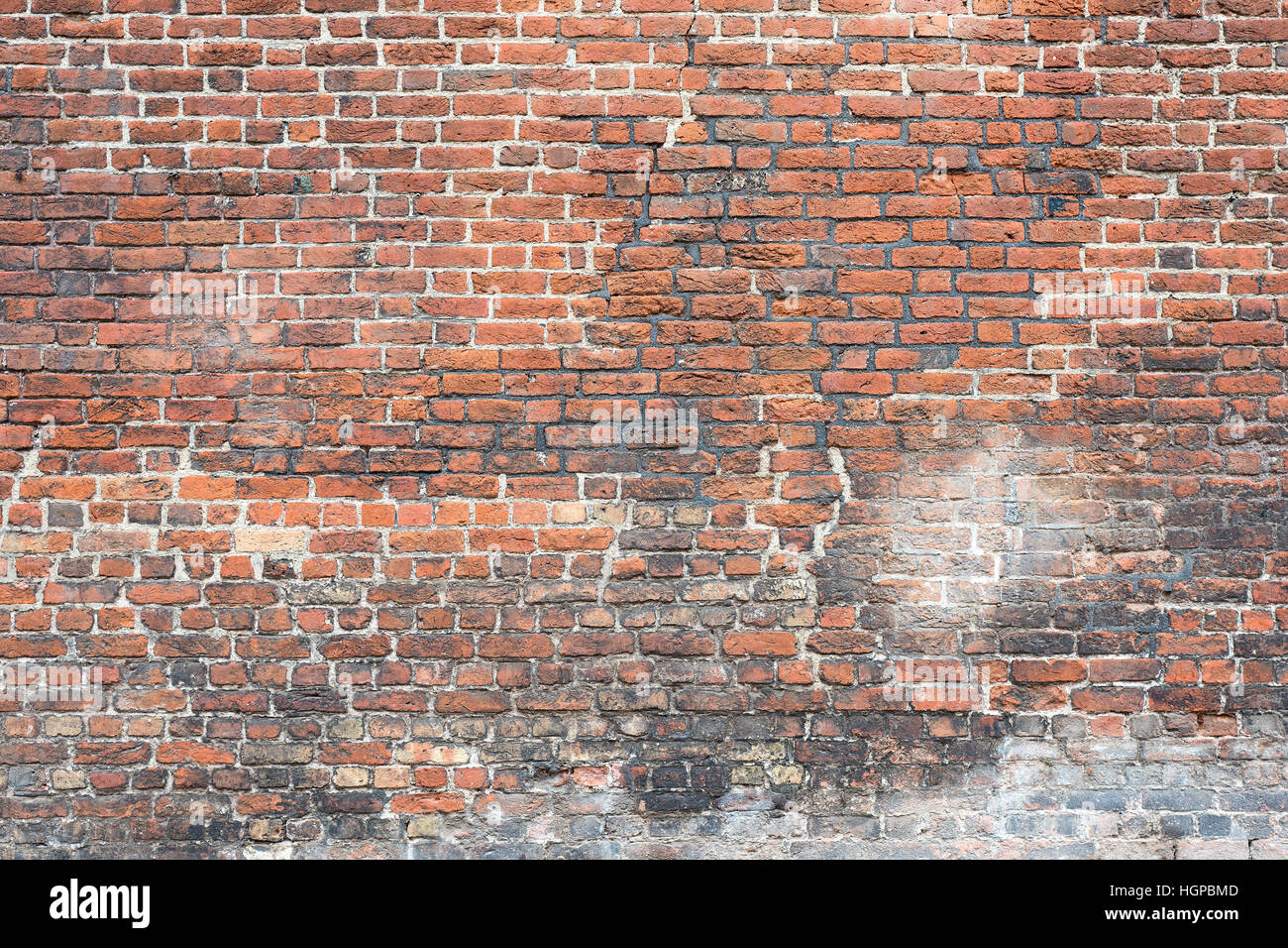 weathered brick wall for background use Stock Photo - Alamy