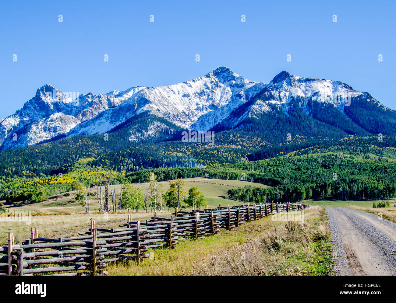 San Juan Mountains in Colorado Stock Photo - Alamy