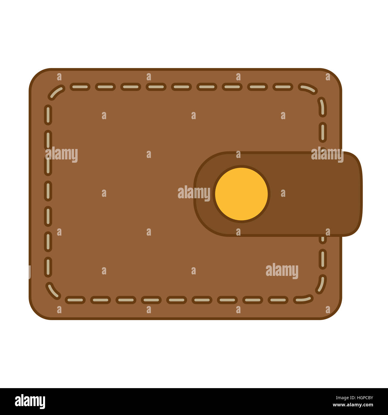 closed wallet icon image Stock Photo - Alamy