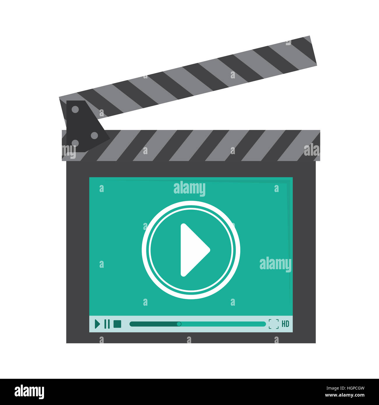 video or film icon image Stock Photo - Alamy