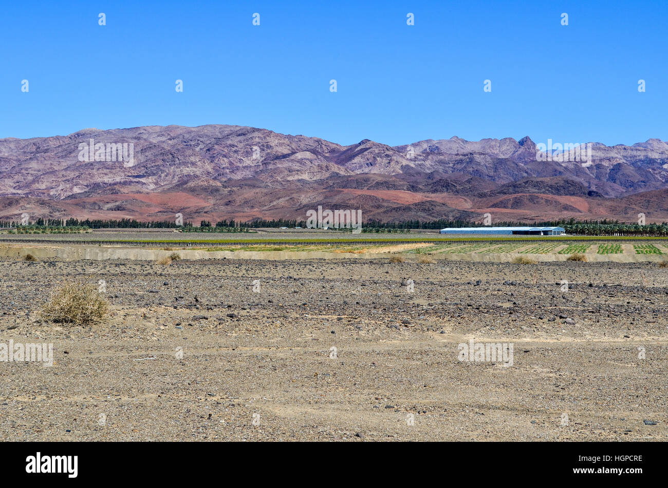 Agricultural landscape around Aussenkehr, Namibia Stock Photo - Alamy
