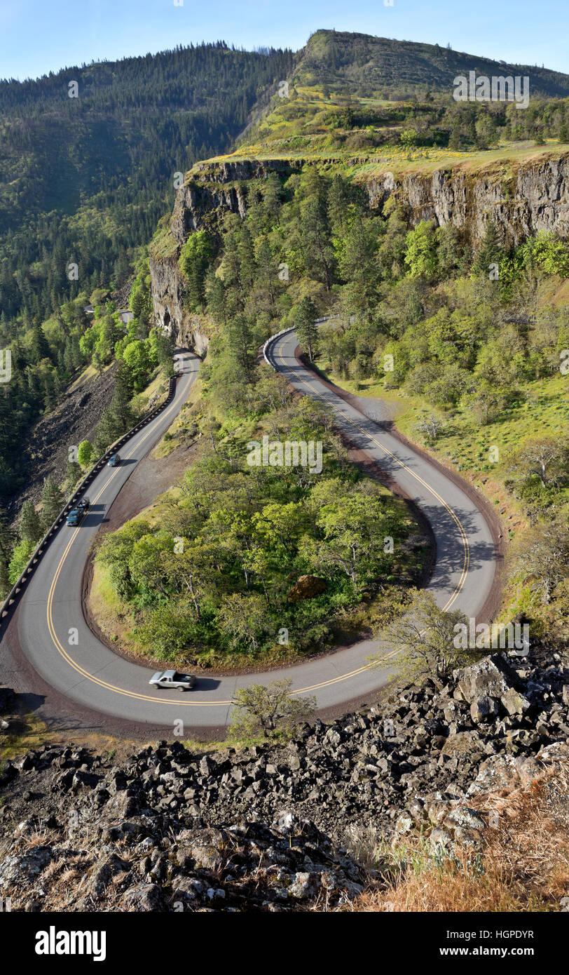 Rowena loop road hi-res stock photography and images - Alamy