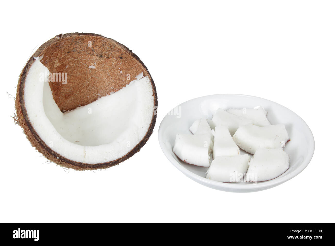 Coconut cross section hi-res stock photography and images - Alamy