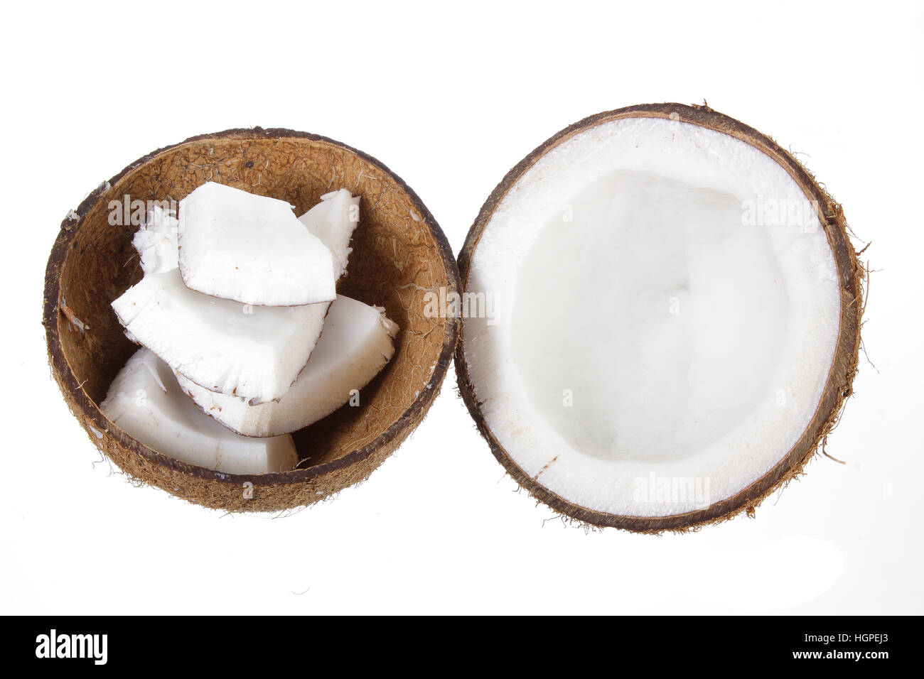 Coconut cross section hi-res stock photography and images - Alamy