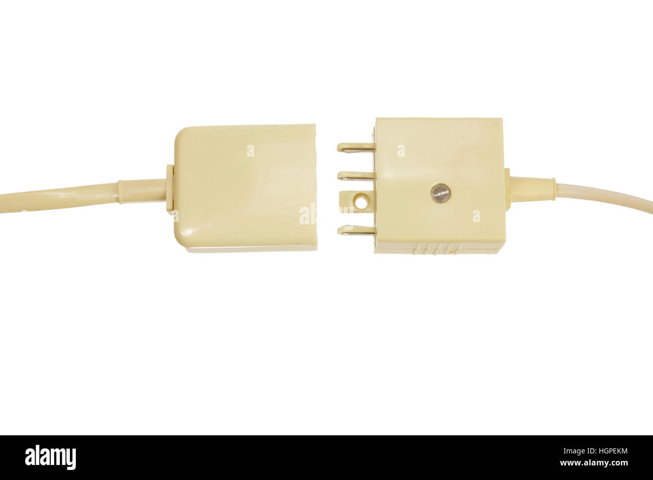 Telephone Plugs and Sockets Stock Photo - Alamy