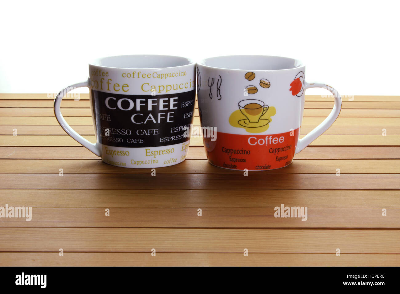 Porcelain mugs hi-res stock photography and images - Alamy