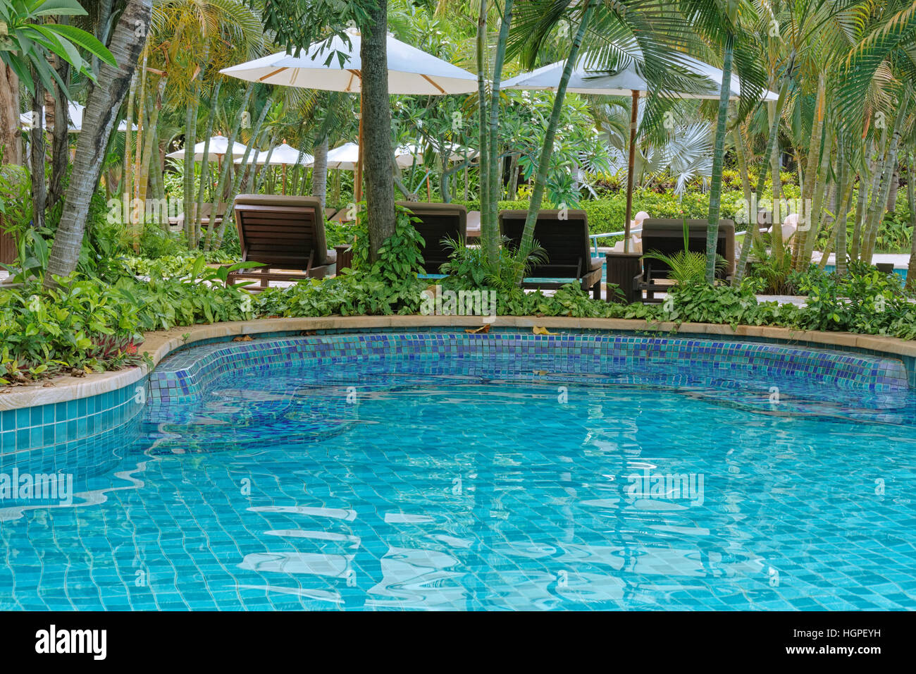 Pool beauty jacuzzi hi-res stock photography and images - Alamy