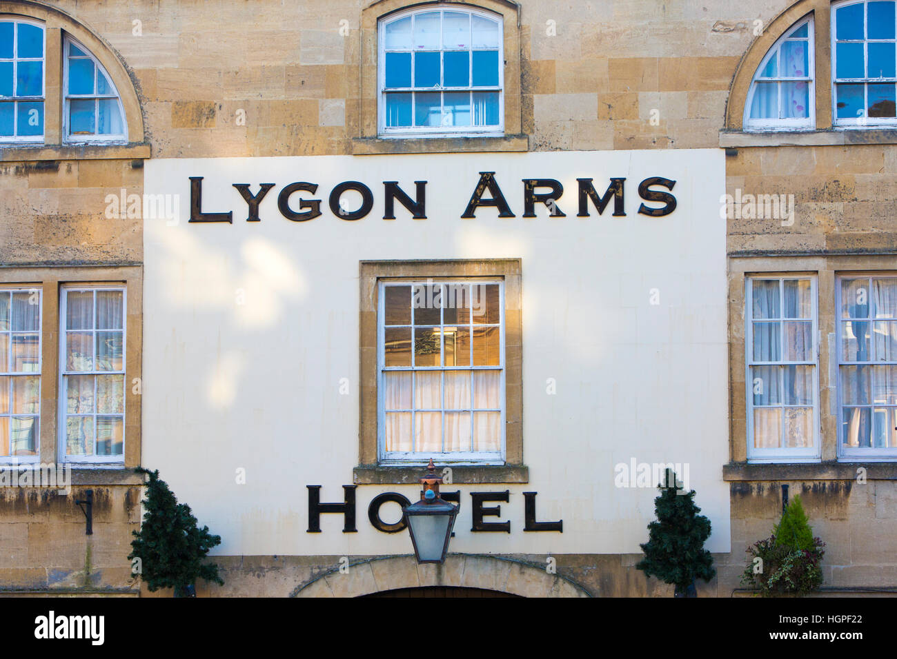 Lygon arms hi-res stock photography and images - Alamy