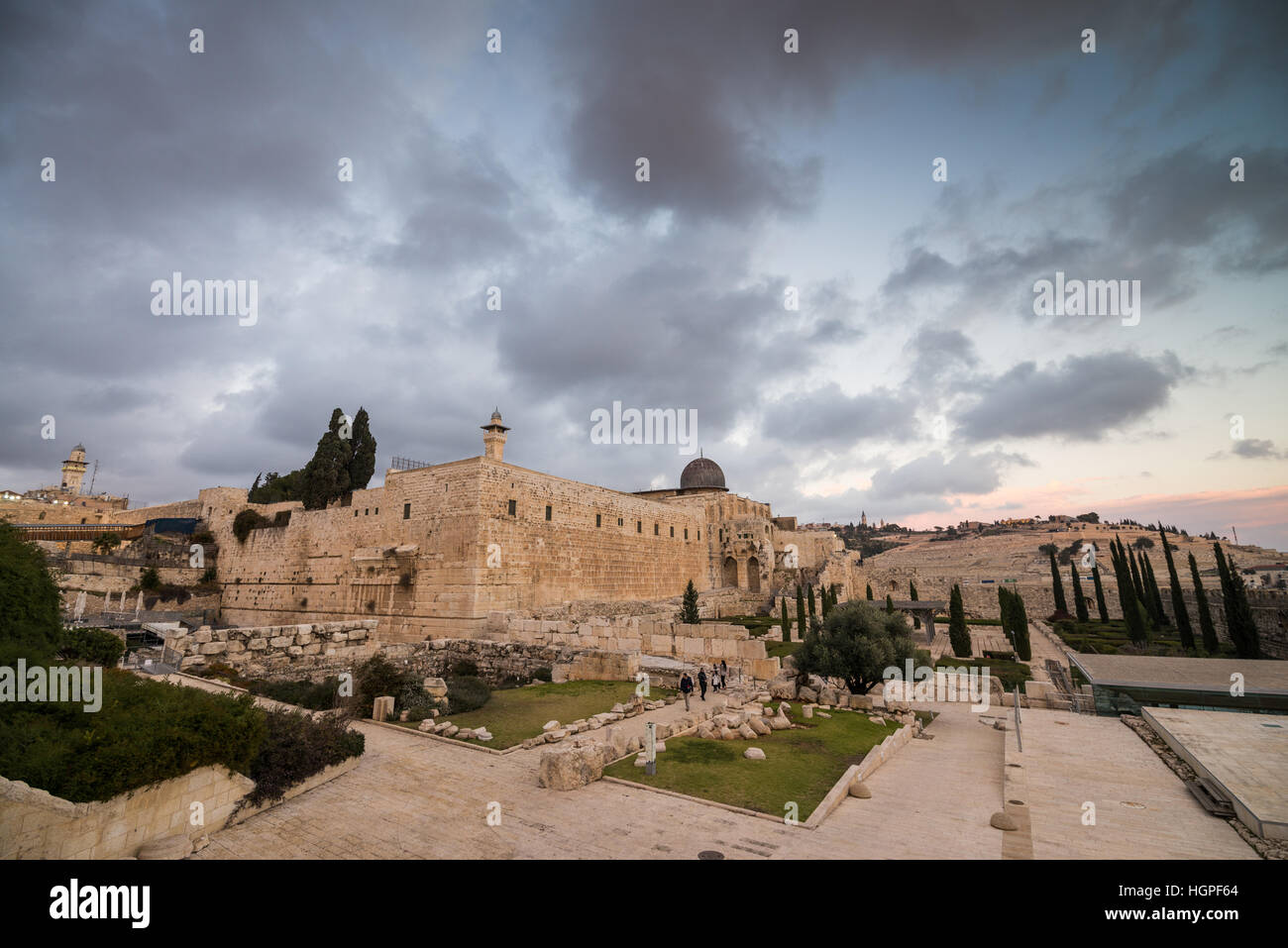 Al-Aqsa Mosque and Jerusalem Archaeological Park, Ophel, Jerusalem ...